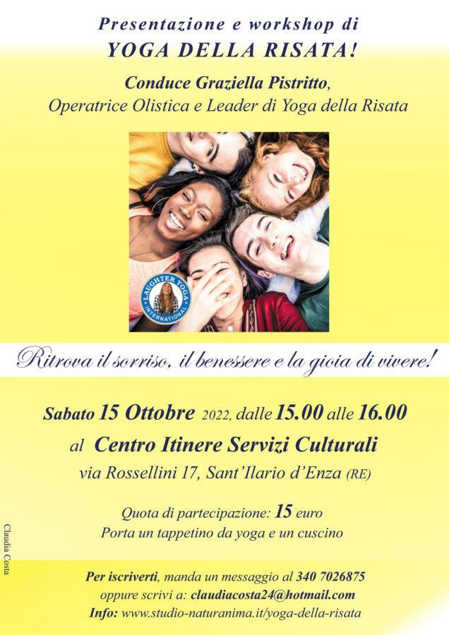 Yoga della Risata! - Workshop | ITALIA OLISTICA