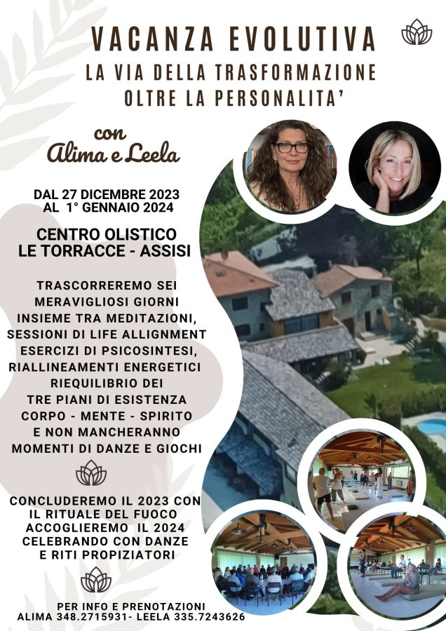 Vacanza evolutiva - Esperienza olistica | ITALIA OLISTICA