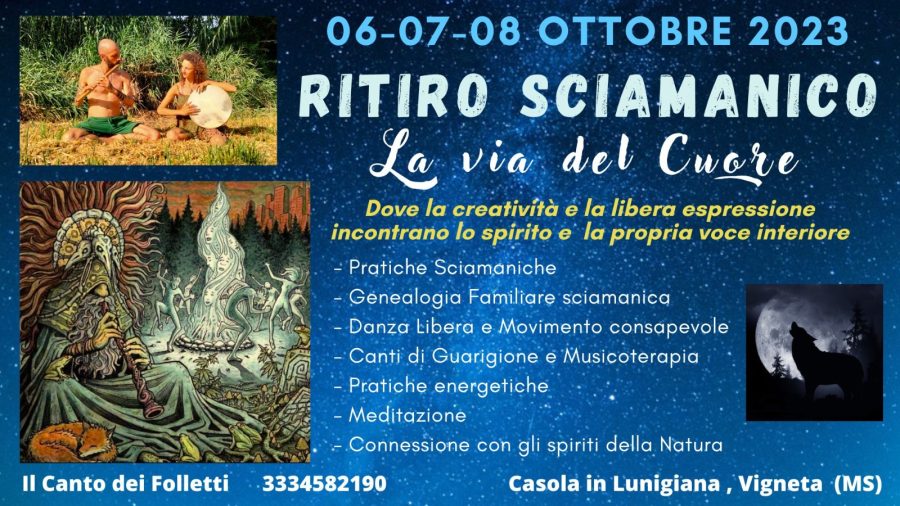 Ritiro sciamanico – La Via del Cuore | ITALIA OLISTICA